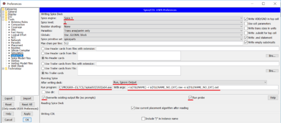 Setup of LTspice with Electric – VLSIFacts